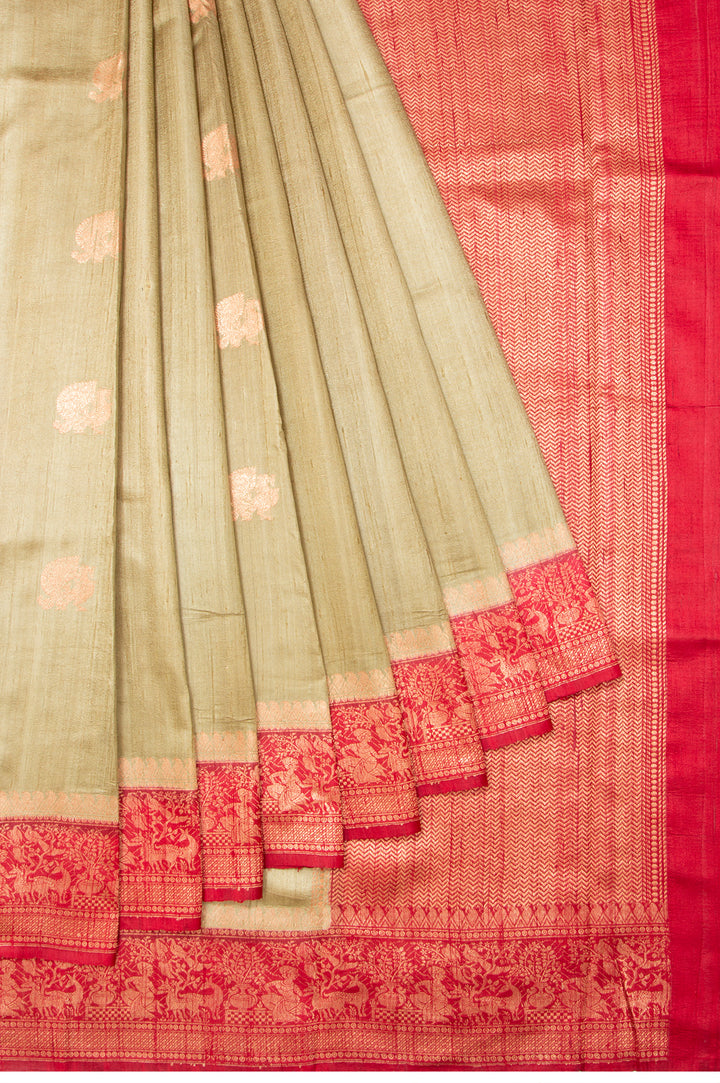 Buy Pure Tussar Silk Sarees Online