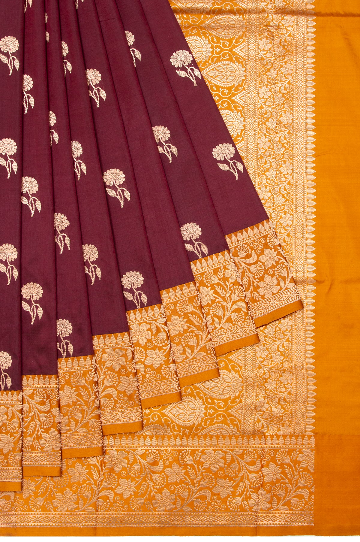 Buy Pure Banarasi Katan Silk Sarees Online | Banaras Silk Saree