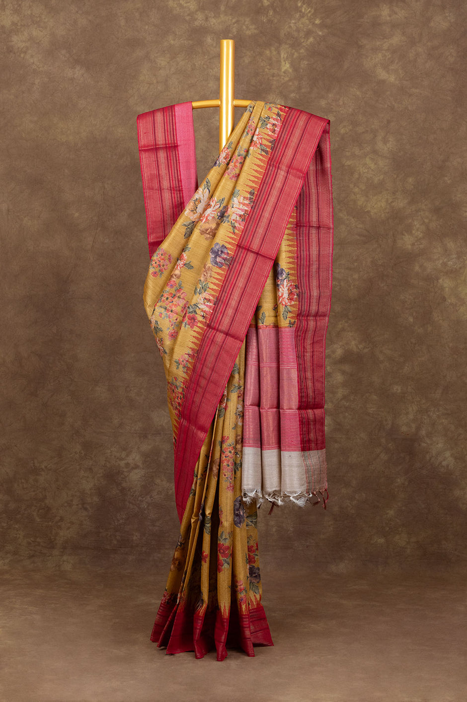 Buy Pure Tussar Silk Sarees Online