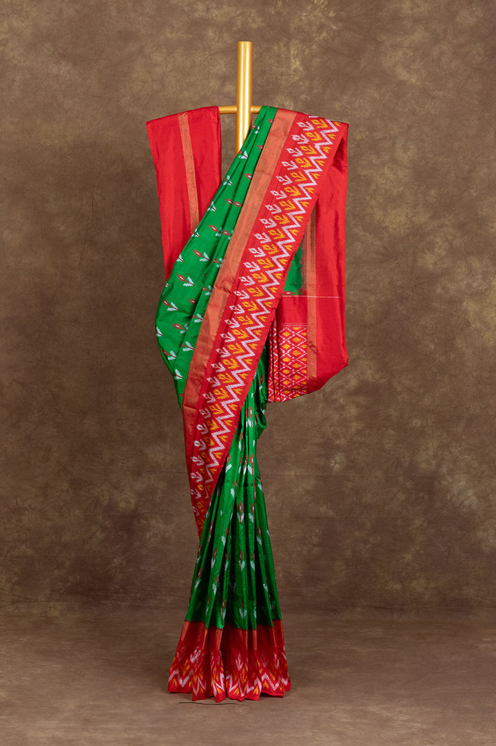 Buy Online Ikat Silk Sarees, Pattu Silk Sarees