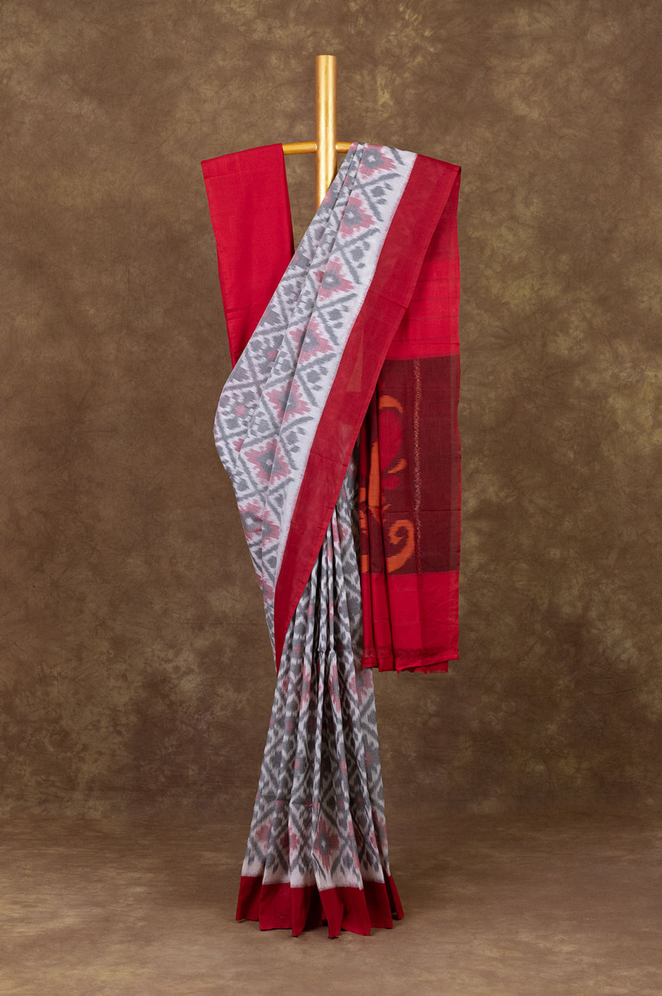 Buy Online Ikat Silk Sarees, Pattu Silk Sarees