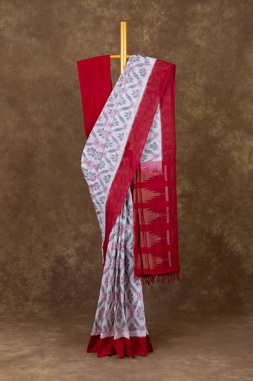 Buy Online Ikat Silk Sarees, Pattu Silk Sarees