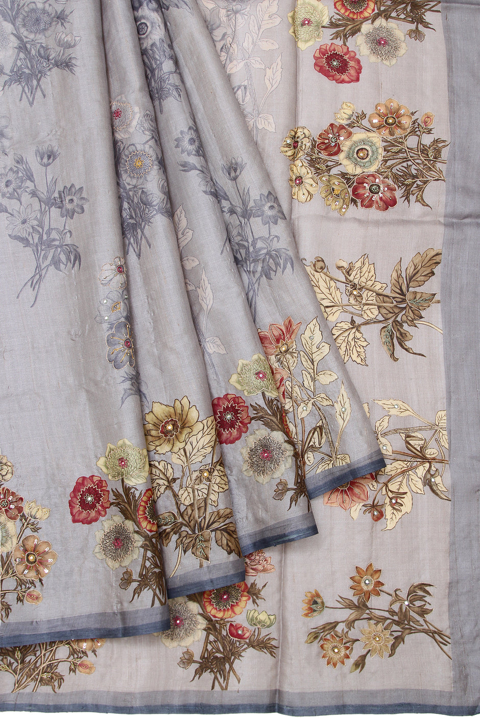 Pure Handcrafetd Tussar Silk Sarees | Shop Online