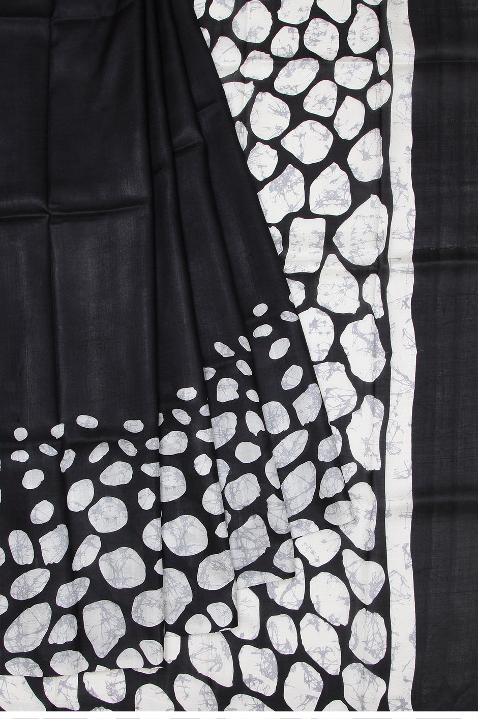 Shop for Black Saree with Golden Border | Mavuris