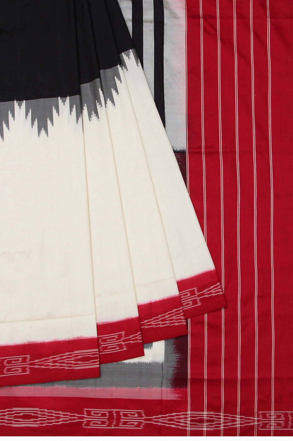 Buy Online Ikat Silk Sarees, Pattu Silk Sarees