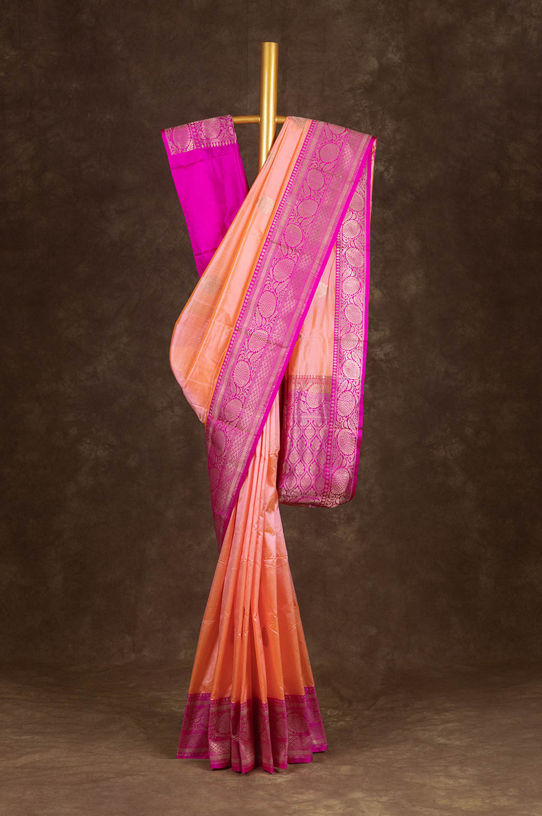 Buy Pure Banarasi Katan Silk Sarees Online | Banaras Silk Saree