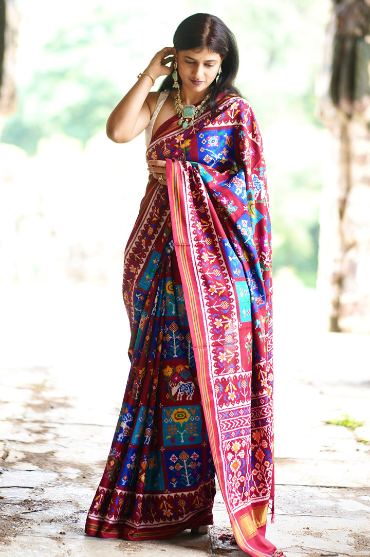 Shop Original Patan Patola Sarees | Mavuri