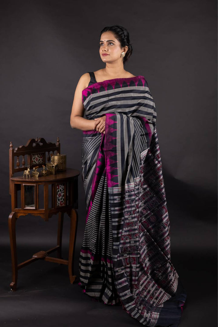 Buy Online Ikat Silk Sarees, Pattu Silk Sarees